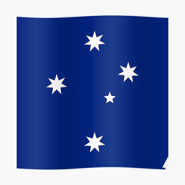 "Southern Cross" Poster by designseventy | Redbubble
