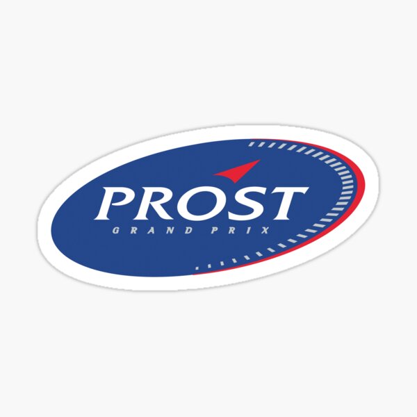 "PROST F1 TEAM" Sticker by Aspretto | Redbubble