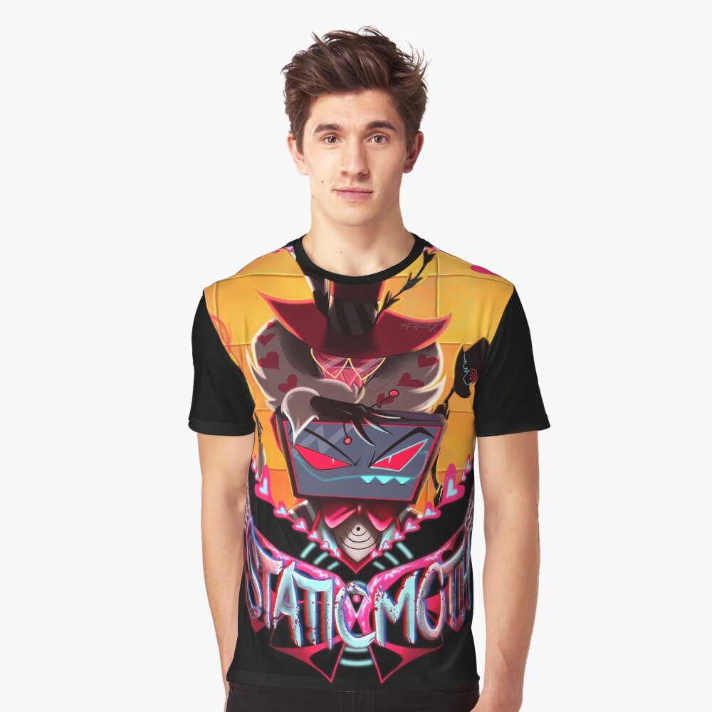 "Vox and Valentino- Staticmoth " Sticker for Sale by SinfulVox | Redbubble