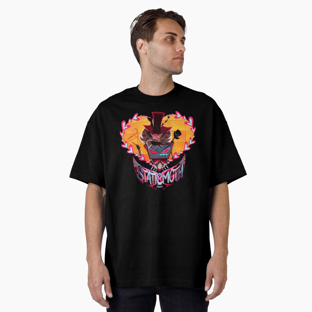 "Vox and Valentino- Staticmoth " Sticker for Sale by SinfulVox | Redbubble