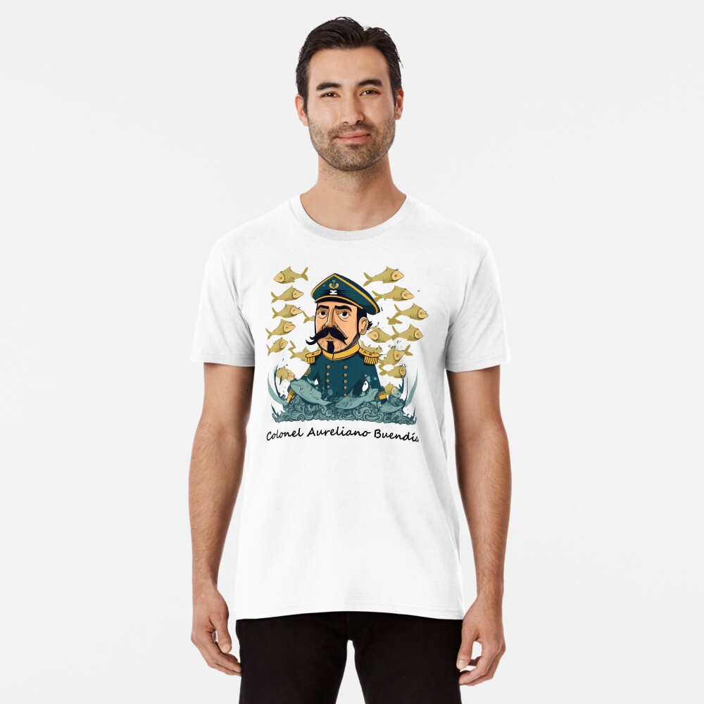 "Colonel Aureliano Buendia - 100 years of solitude" Sticker for Sale by ...