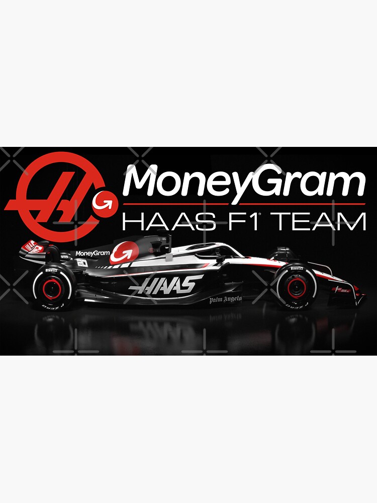 "moneygram haas" Sticker for Sale by lysandercg | Redbubble