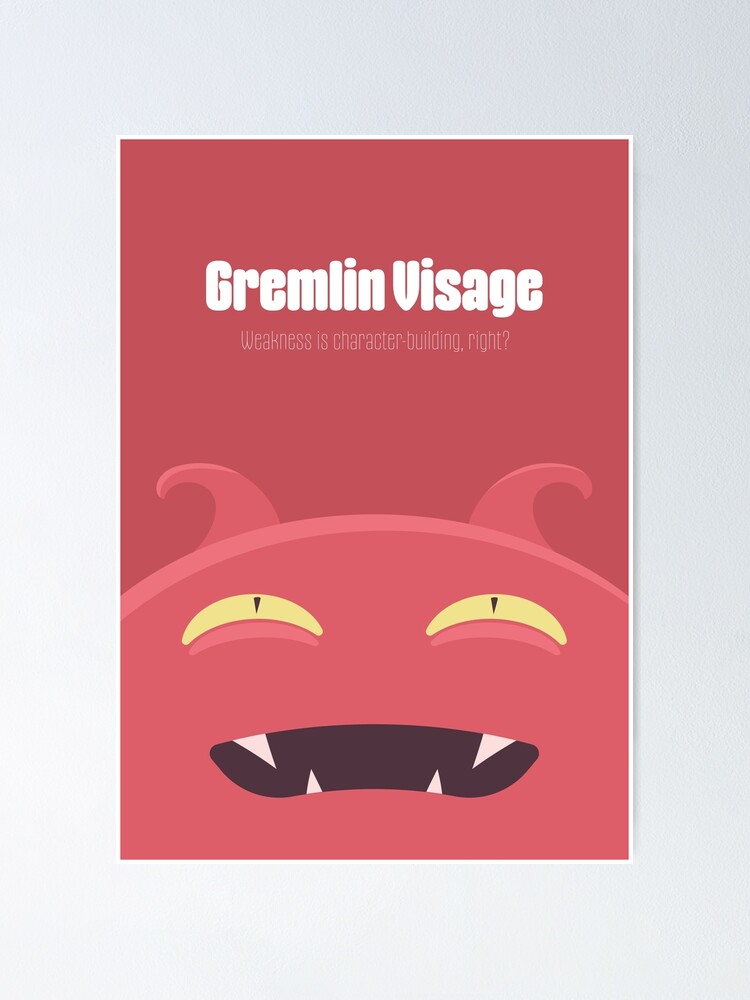 "Gremlin Visage - Slay the Spire Relic " Poster for Sale by ...