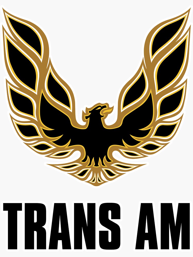 "PONTIAC FIREBIRD TRANS AM 1977 EAGLE" Sticker by Aspretto | Redbubble