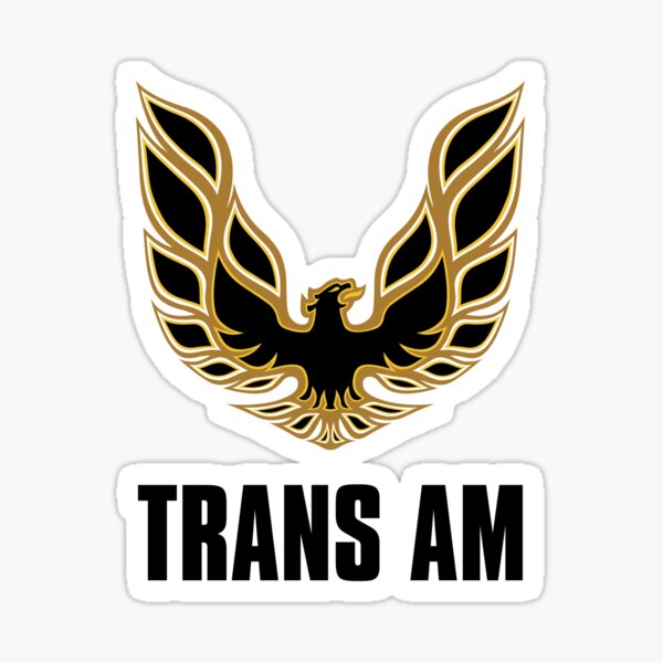 "PONTIAC FIREBIRD TRANS AM 1977 EAGLE" Sticker by Aspretto | Redbubble