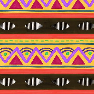 "African and African American Pattern" Sticker for Sale by johnnie2749 ...