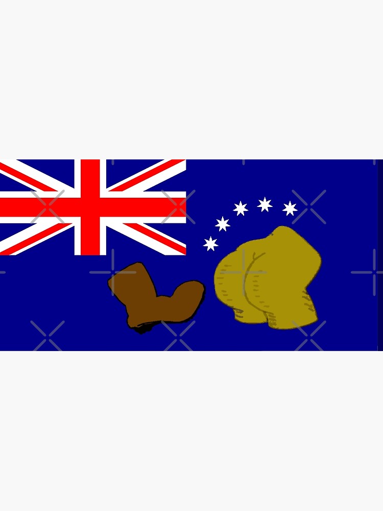 "Simpsons Australian Flag" Art Print by gamerquinn | Redbubble