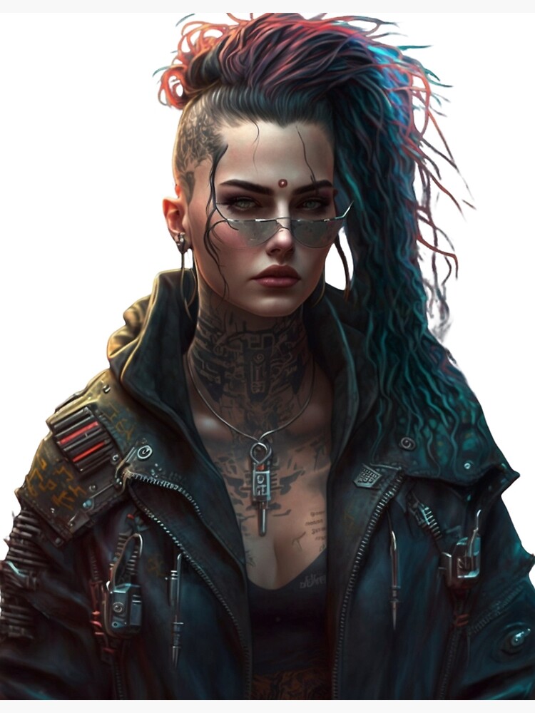 Cyberpunk Character #4 Premium Matte Vertical Poster sold by Christian ...