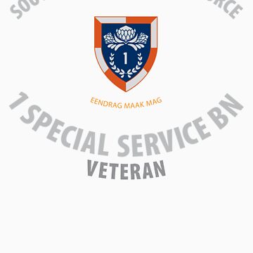 "SADF 32 Battalion Veteran" T-shirt by civvies4vets | Redbubble