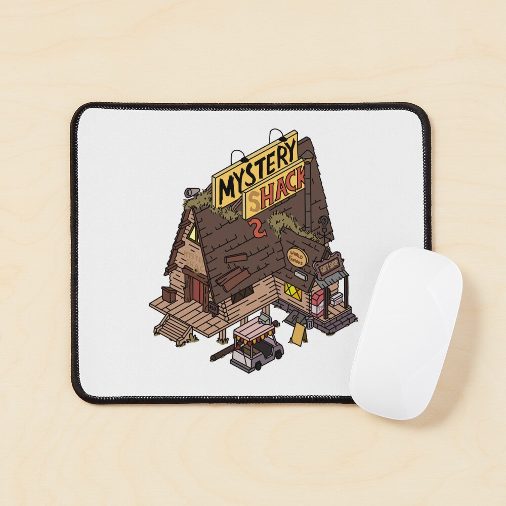 "The Mystery Shack" Sticker for Sale by DigitalRedesign | Redbubble