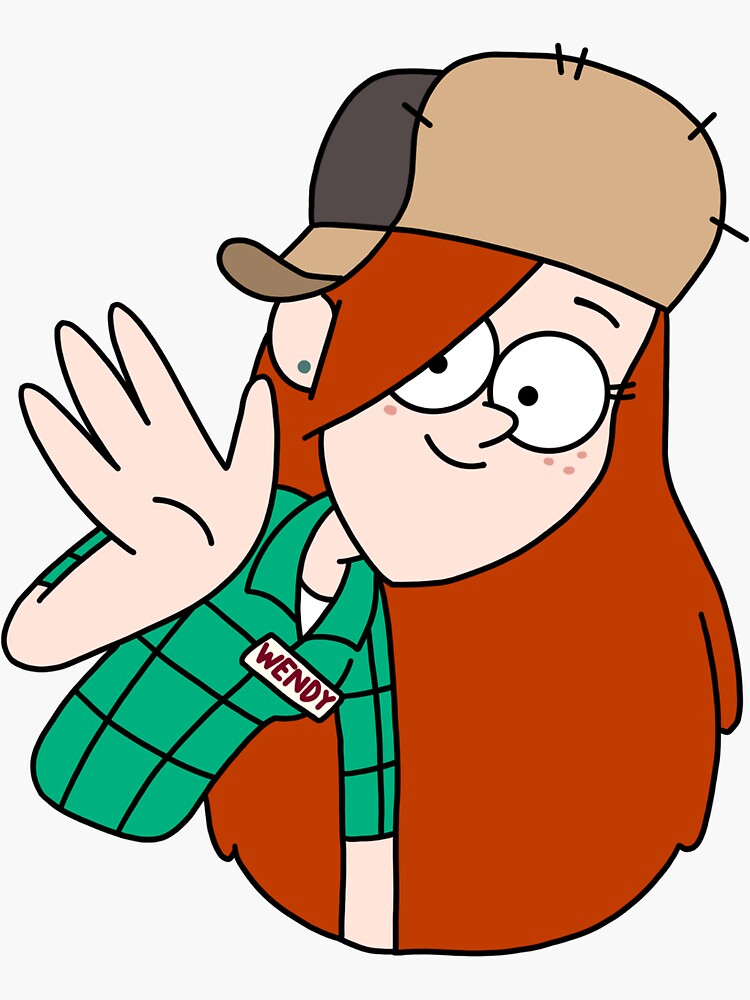 "Wendy" Sticker for Sale by DigitalRedesign | Redbubble