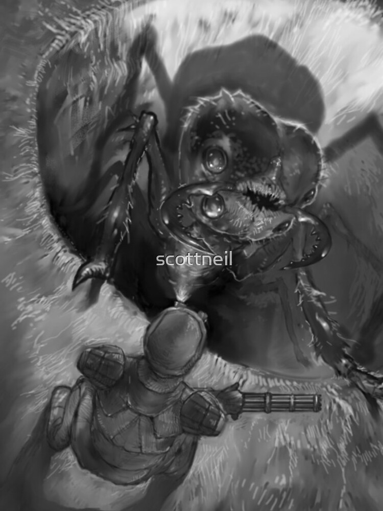 "Marine Military Fighting a massive alien ant. No match for this tough ...