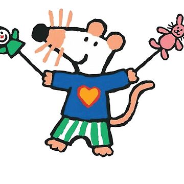 "Maisy the puppeteer" Sticker for Sale by radepsilon | Redbubble
