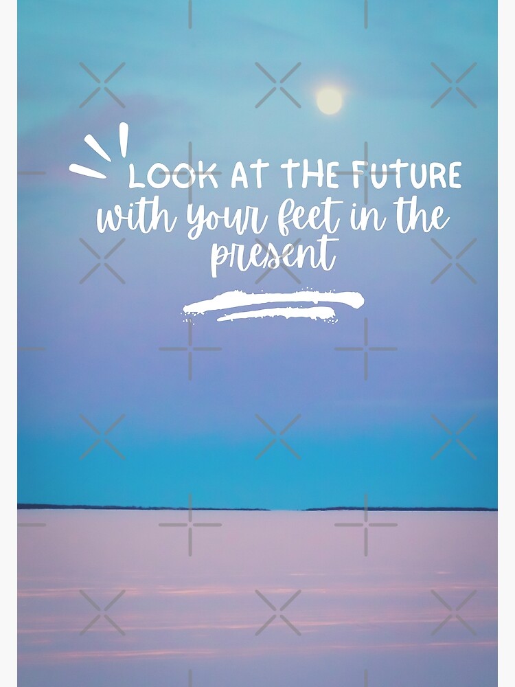 Blue sky background for inspirational quote Premium Matte Vertical ...