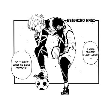 "Seishiro Nagi Quote Blue Lock" Poster for Sale by yoku-mieru | Redbubble