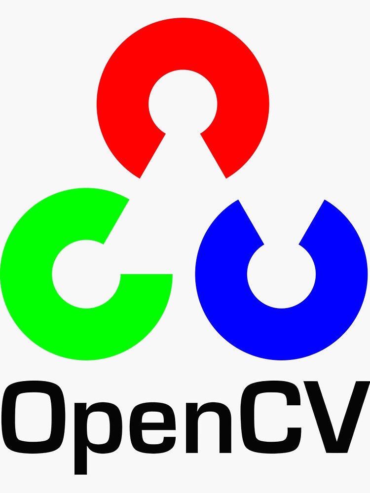 Opencv Logo Sticker For Sale By Jugulaire Redbubble