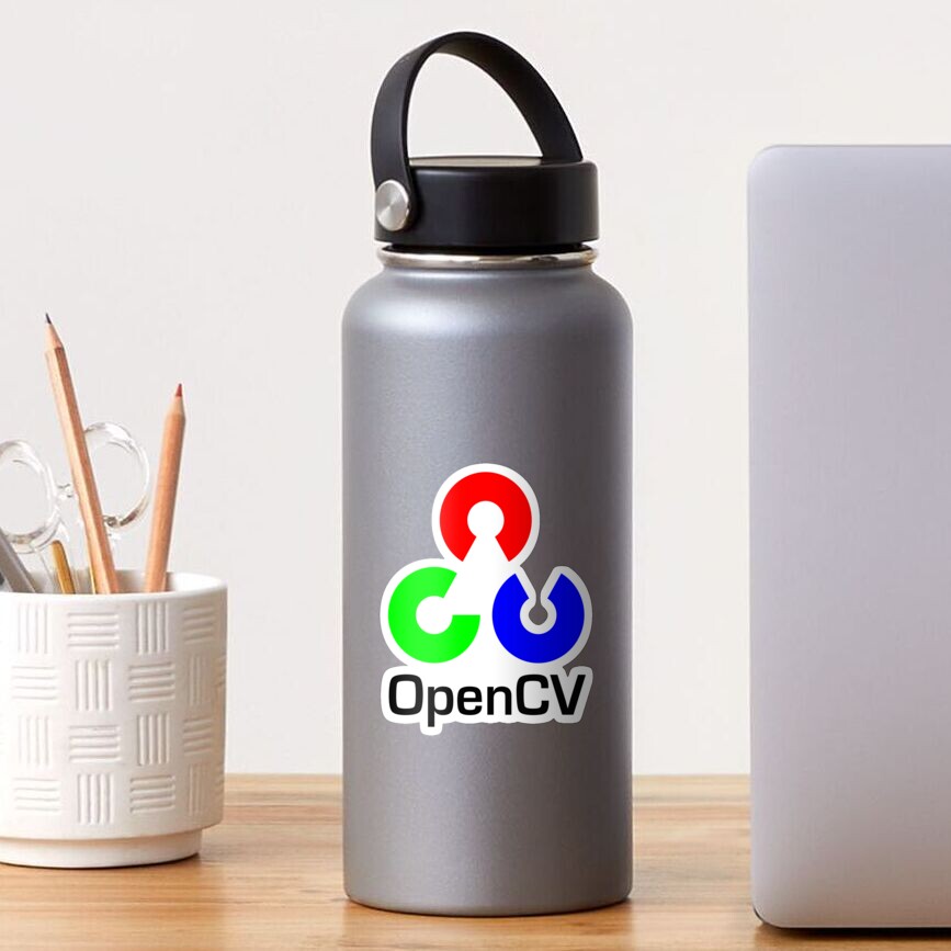 "OpenCV-logo" Sticker for Sale by Jugulaire | Redbubble