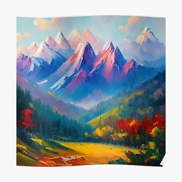 "Mountains Adventure" Poster for Sale by HOMEDESIGNPRINT | Redbubble