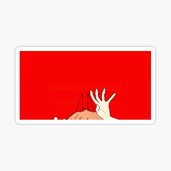 "Chainsawman Power " Sticker for Sale by HardMashing | Redbubble