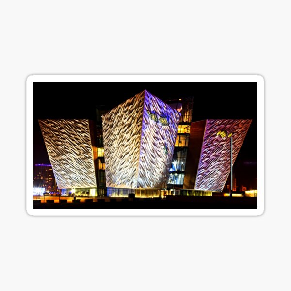 "Titanic Quarter - Belfast" Sticker for Sale by cmphotographs | Redbubble