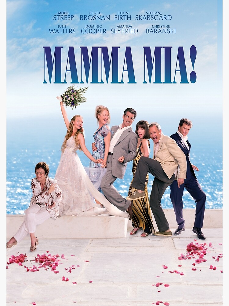 "Mamma Mia" Poster for Sale by advaynatt224 | Redbubble