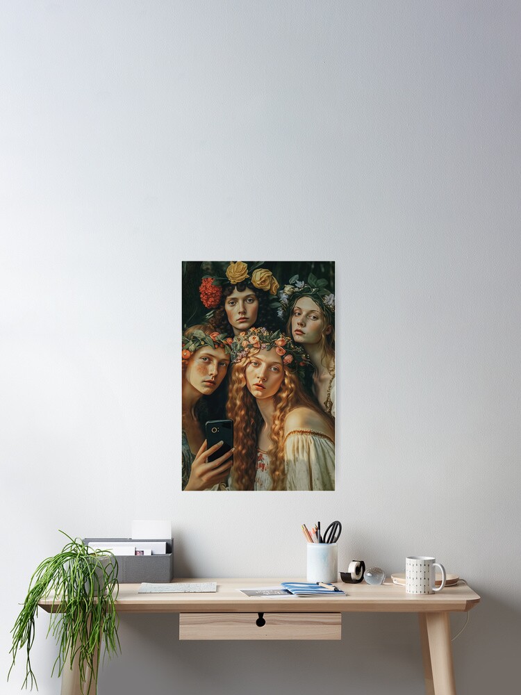 "Renaissance drawing" Poster for Sale by tinkertailorart | Redbubble