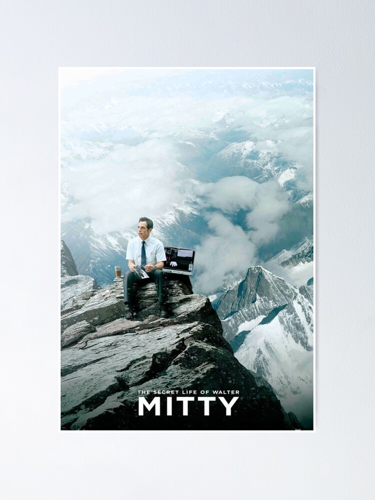"Walter mitty" Poster for Sale by advaynatt224 | Redbubble