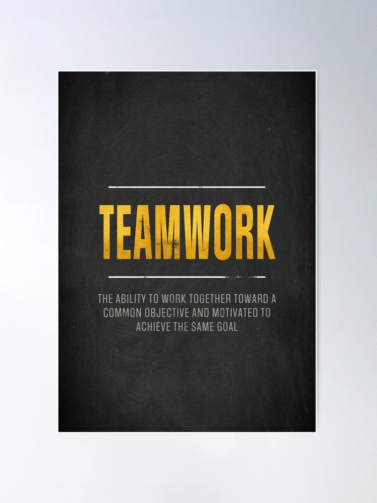 Motivierende Teamwork Bilder Wandtattoo Teamwork Begriffe