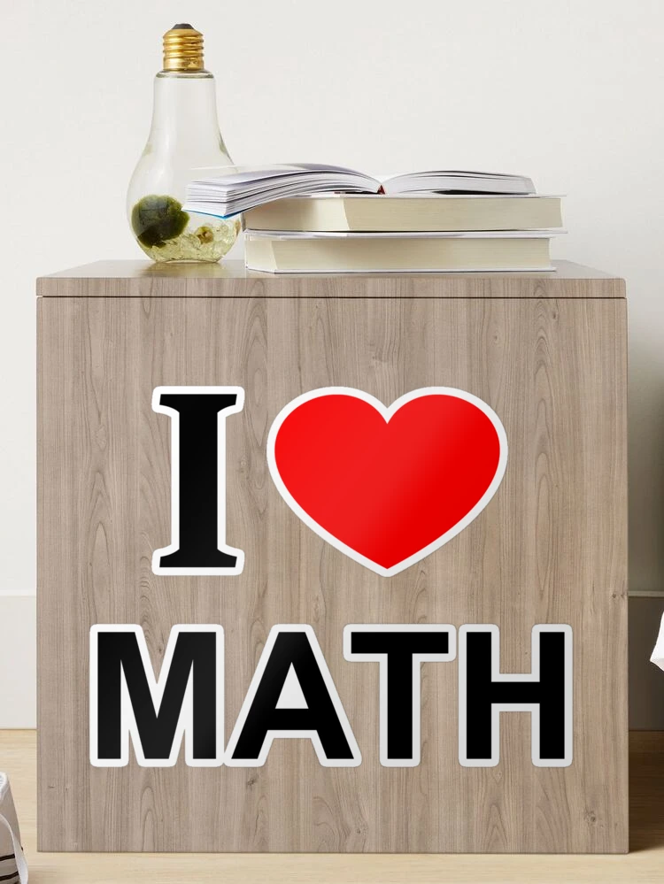 I Love Math Clipart