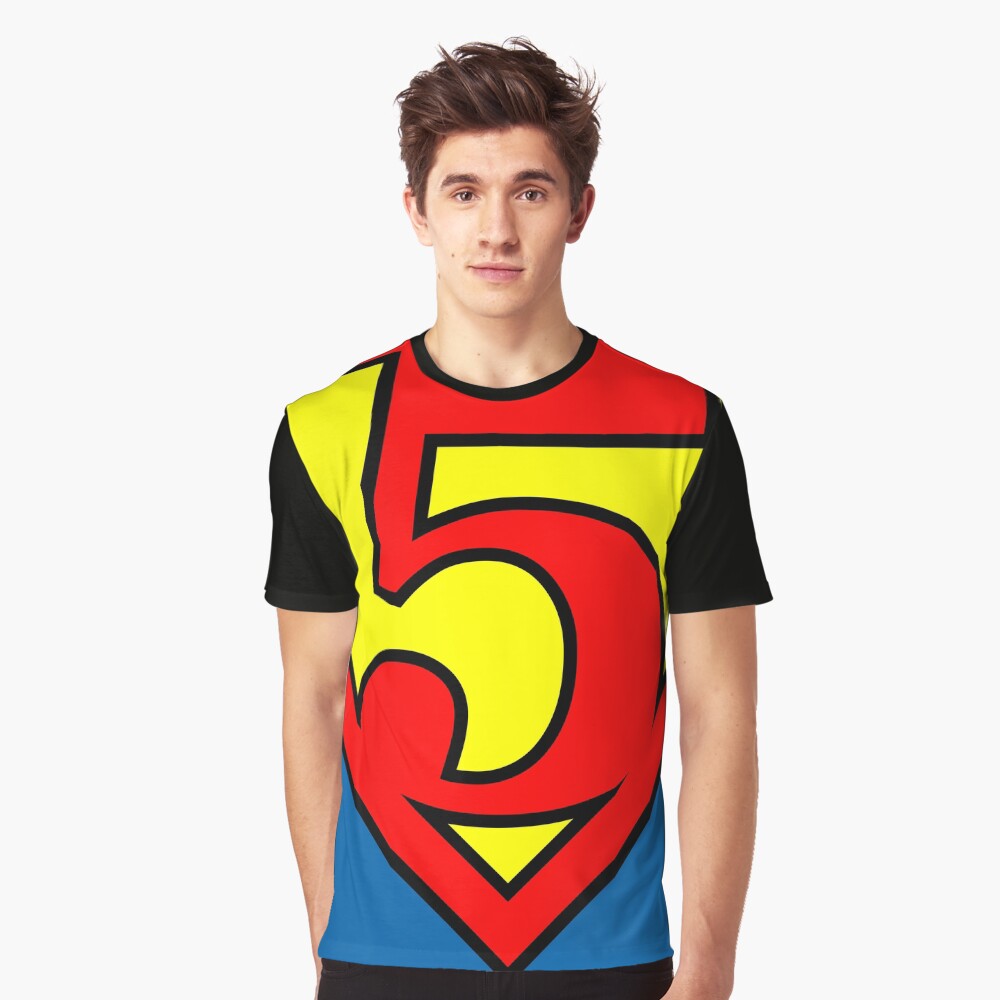"Superhero 5 years, 5th birthday, Happy Birthday,5 years" Sticker for ...