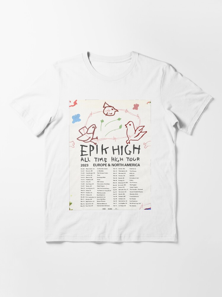 "Epik High - EPIK HIGH: All Time High Tour 2023 poster" Essential T ...