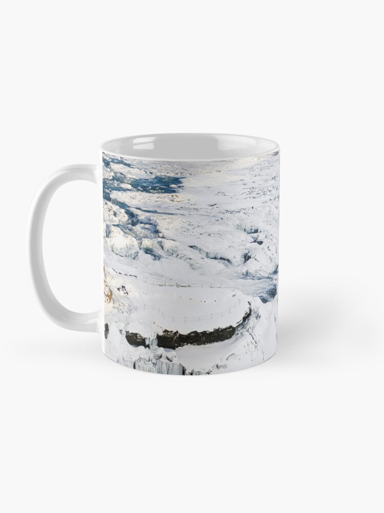"Panoramic Landscape of Gullfoss, Iceland" Coffee Mug for Sale by Kate ...