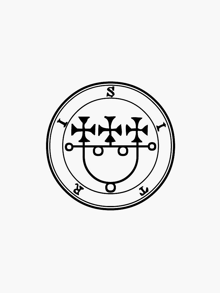 "Sitri Goetia Sigil" Sticker for Sale by undaememe | Redbubble