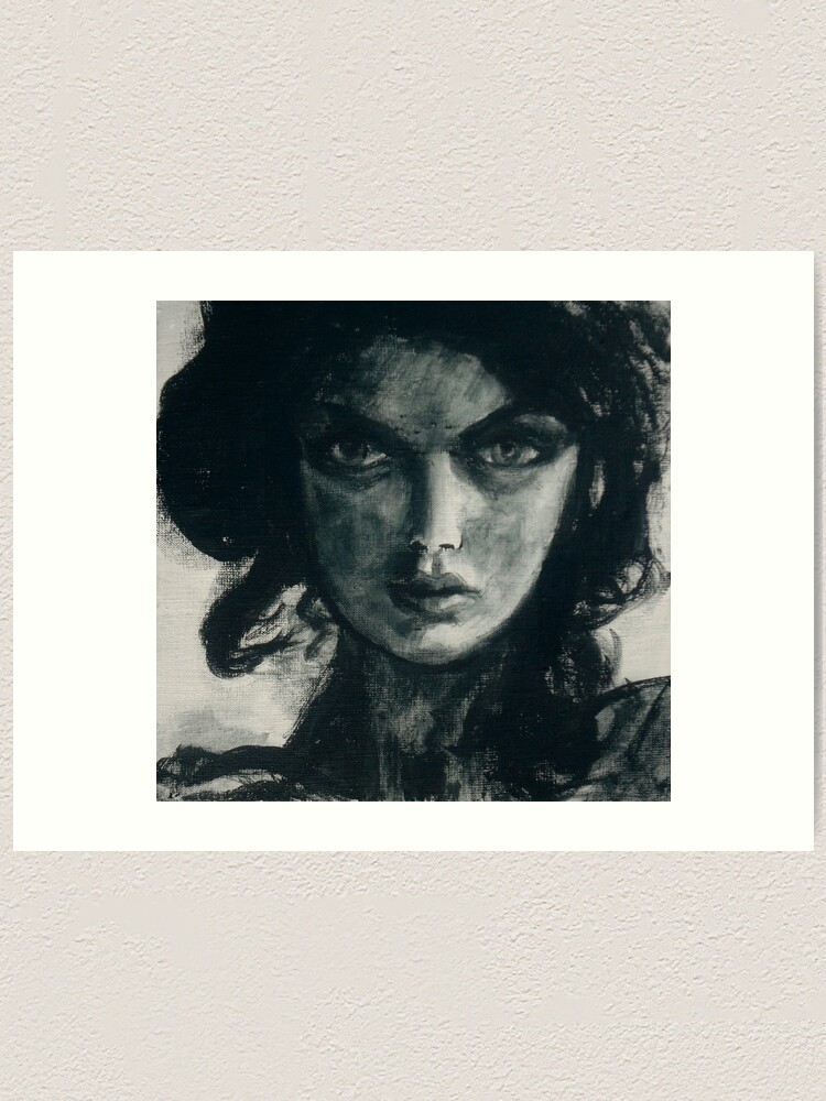 "Portrait of Betcee May" Art Print for Sale by Jarko | Redbubble