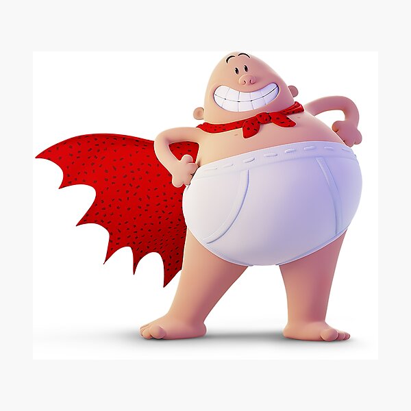 "Captain Underpants" Photographic Print by irnart | Redbubble