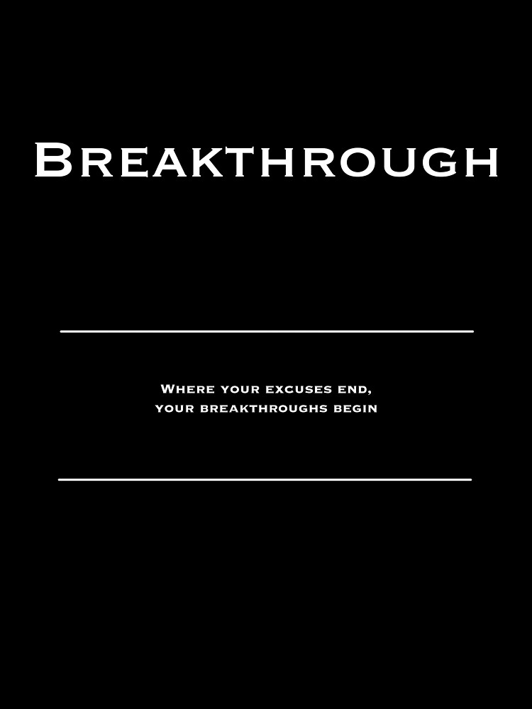 "Breakthrough - Motivational Inspirational Corporate Office Wall Art ...