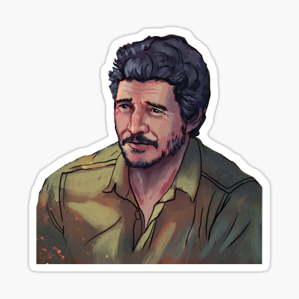 "Joel Sticker" Sticker for Sale by FeralNotoArt | Redbubble