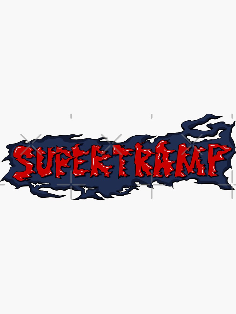 "Supertramp" Sticker for Sale by Station185km | Redbubble
