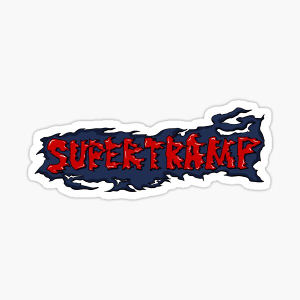"Supertramp" Sticker for Sale by Station185km | Redbubble