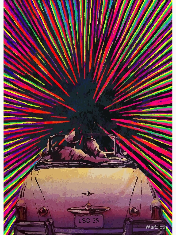 "LSD Car" Poster by WarSloth | Redbubble