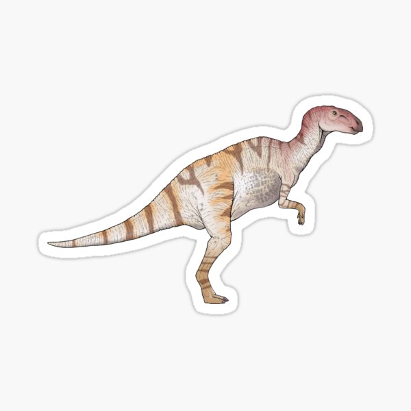 "Hadrosaurus Parasaurolophus Parasaur Fukuisaurus dinosaur " Sticker ...