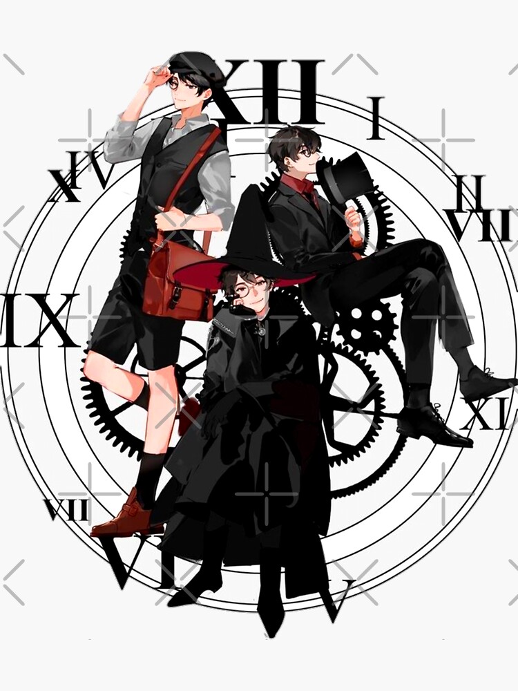 "The Lord Of The Mysteries Amon" Sticker for Sale by lm3gaz | Redbubble