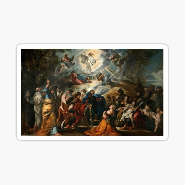"Transfiguration of the Savior" Sticker for Sale by dianegaddis | Redbubble