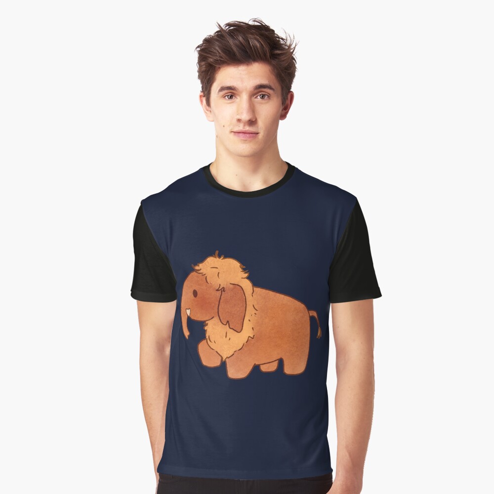 "Cute Baby Woolly Mammoth" Sticker for Sale by ManonDeLArt | Redbubble