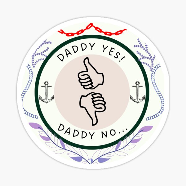 "Dimension 20 Neverafter- Yes Daddy, No Daddy" Sticker for Sale by ...