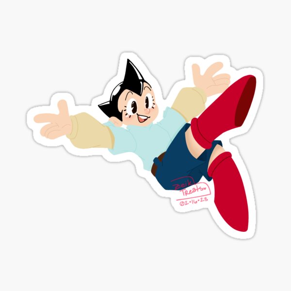 "Astro Boy 2003 - School Uniform" Sticker for Sale by JamieJinx33 ...