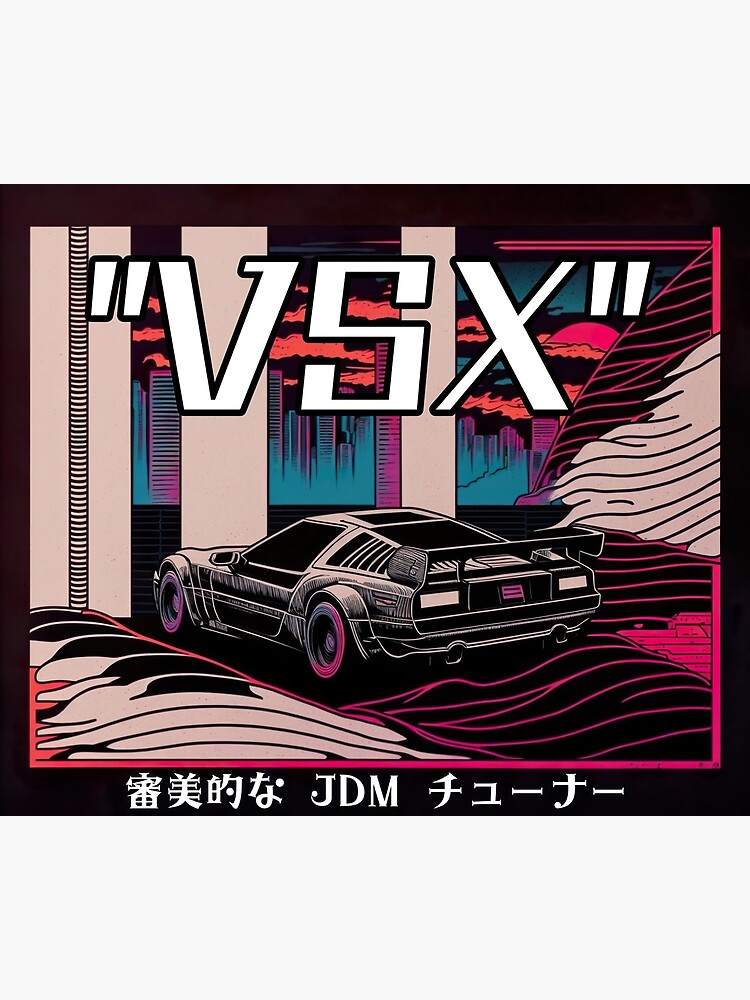 Aesthetic JDM Tuner "VSX" Premium Matte Vertical Poster sold by Gaurav ...