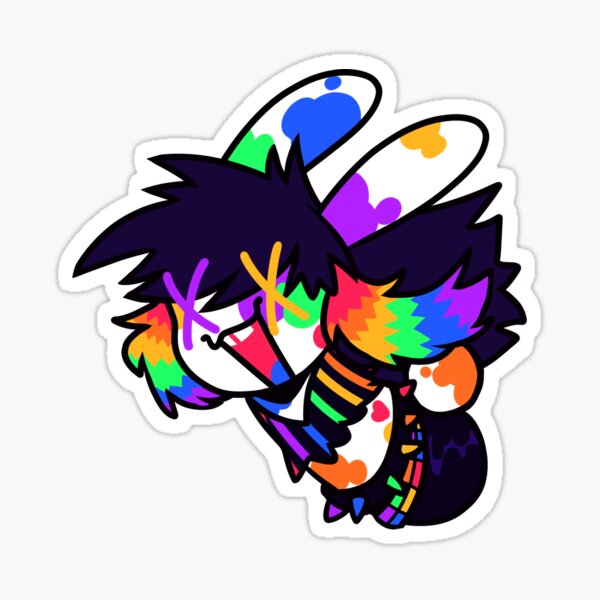 "Scenecore Bun " Sticker for Sale by KhaoticKorpse | Redbubble