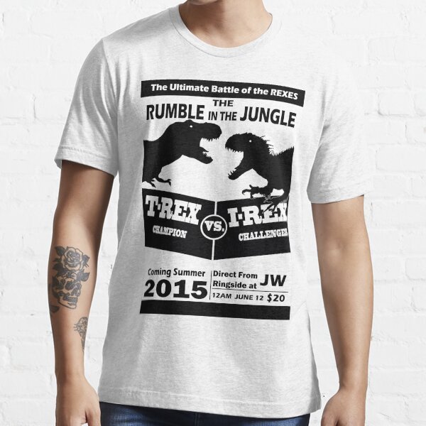 "The Rumble in the Jungle" T-shirt for Sale by ChaozTheory | Redbubble ...