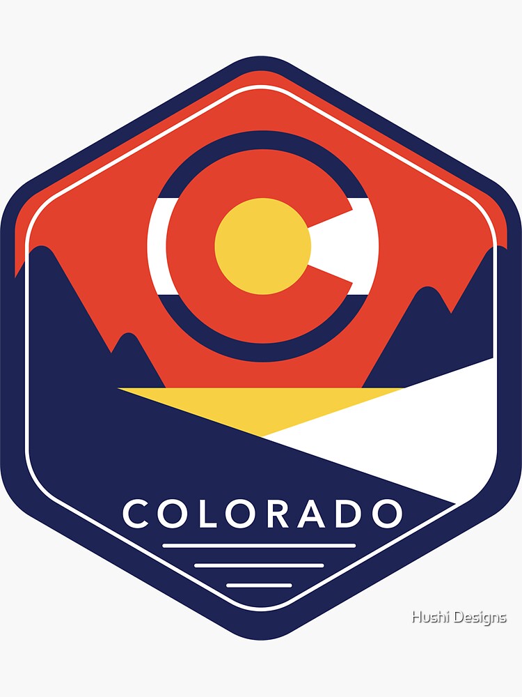 "Colorado" Sticker for Sale by JackHersh | Redbubble